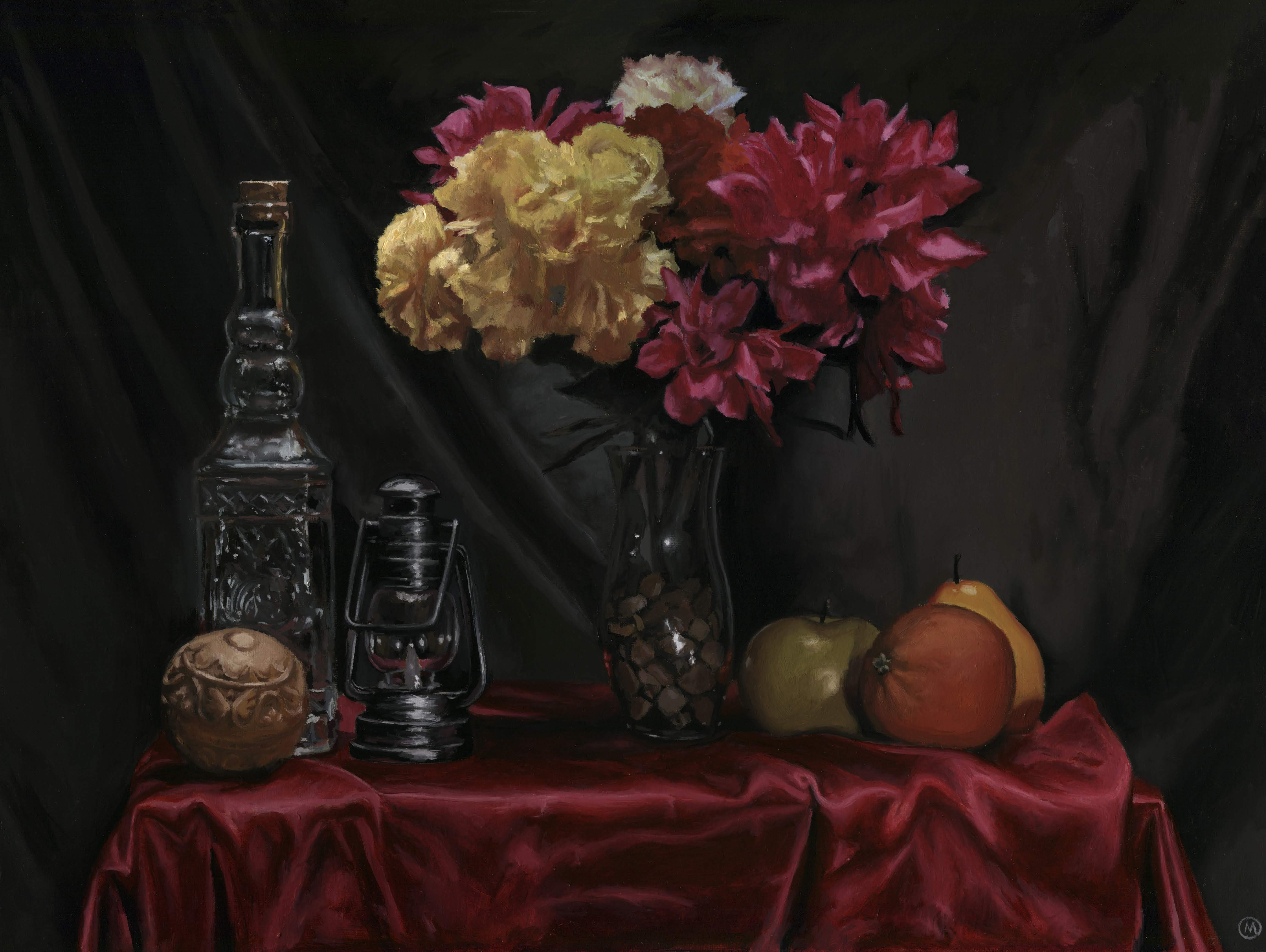 Still Life with Carnations artwork for sale - Artist: Martin Azari ...