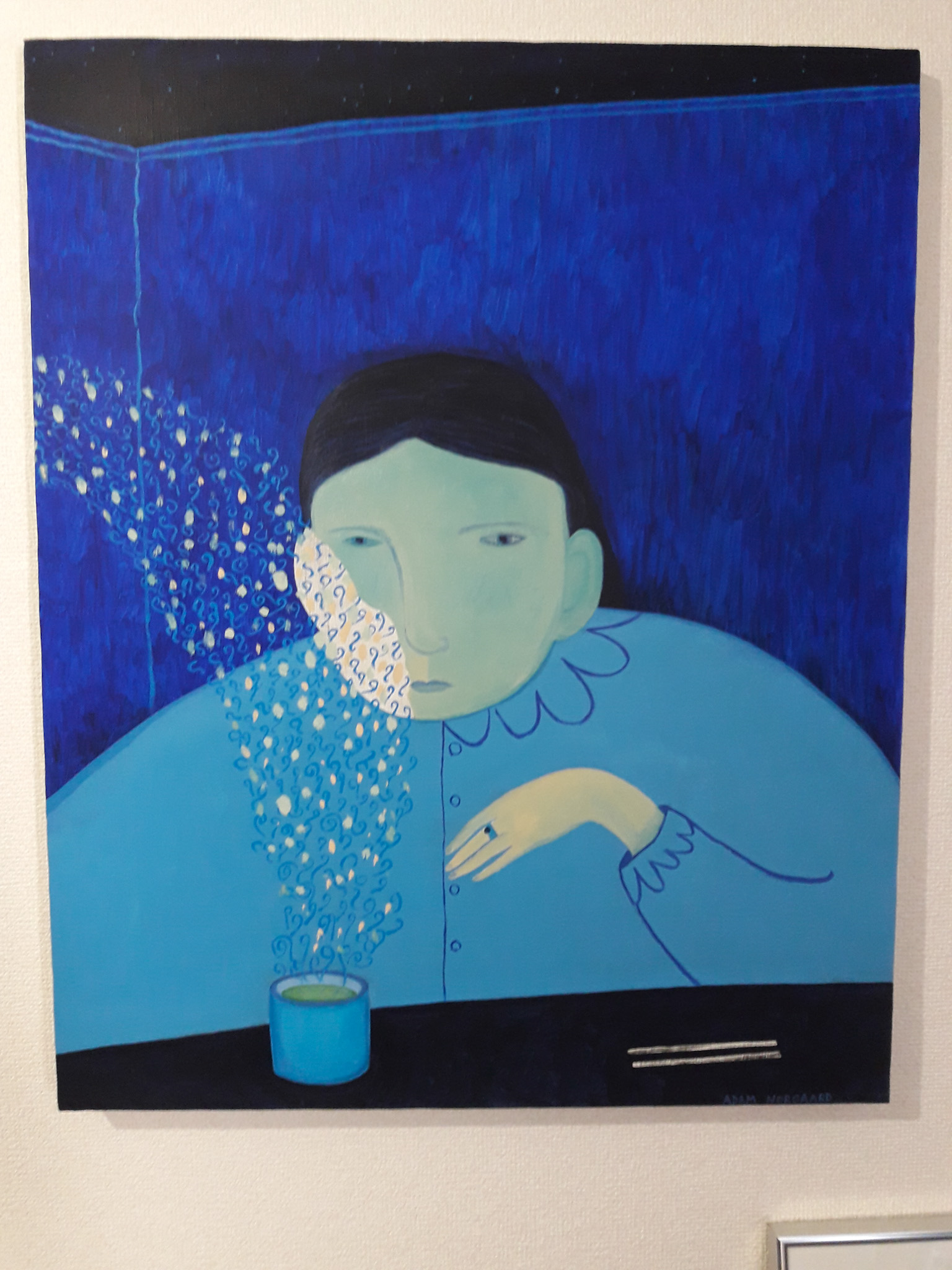 Tea Reading artwork for sale - Artist: Adam Norgaard | Art investment ...